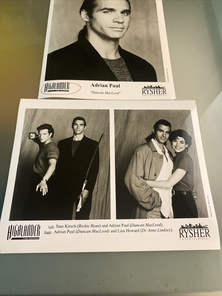 Press Photo Adrian Paul, "Duncan MacLeod" in "Highlander: 2 PRESS PHOTO ...