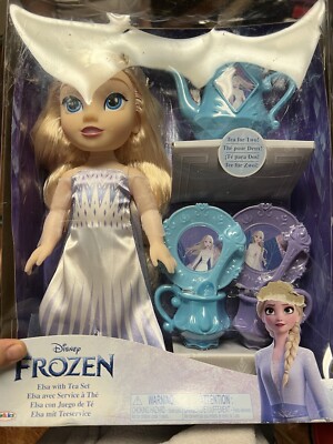 Disney Frozen Elsa Doll and Tea Set | eBay