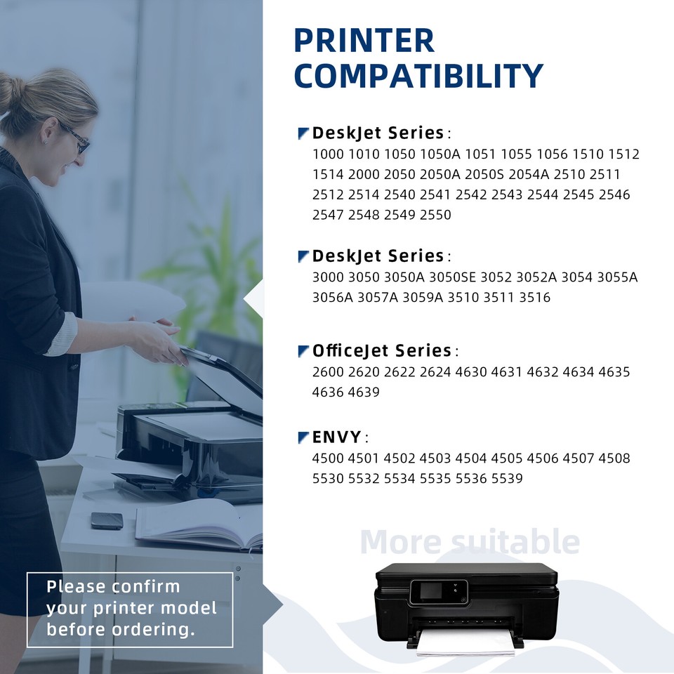 301XL Drucker Patronen Tinte HP 301 XL OfficeJet 2620 2622 4630 4632 ...