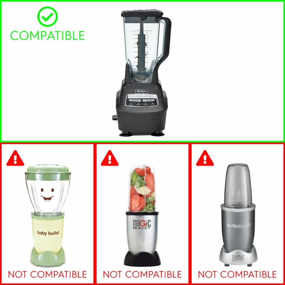 2 Pack Extractor Blade Assembly 322KKU770 Nutri Ninja Models BL770 ...