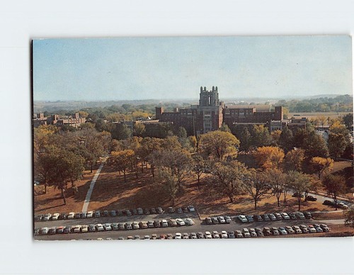Postcard University General Hospital, State University, Iowa City, Iowa ...