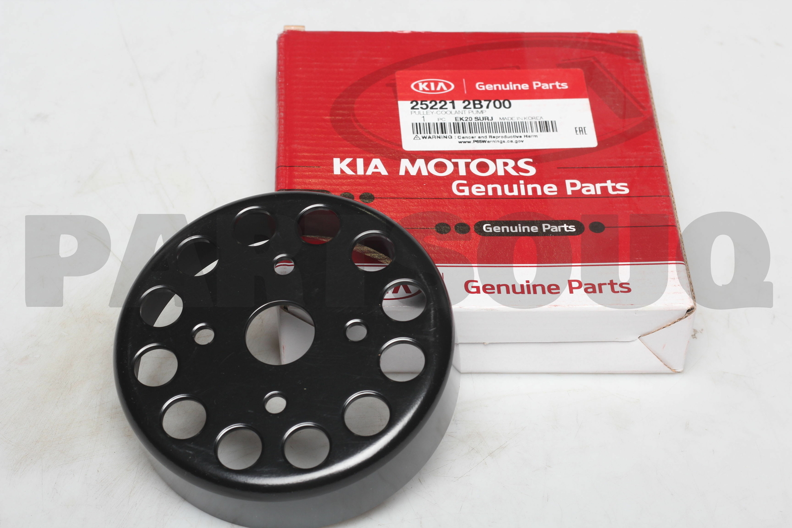 252212B700 Genuine Hyundai / KIA PULLEY-COOLANT PUMP | eBay
