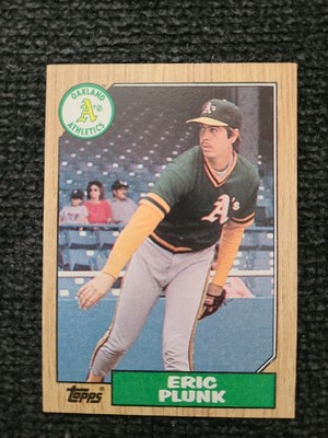ERIC PLUNK 1987 TOPPS TIFFANY 87 NO 587 NRMINT+ | eBay