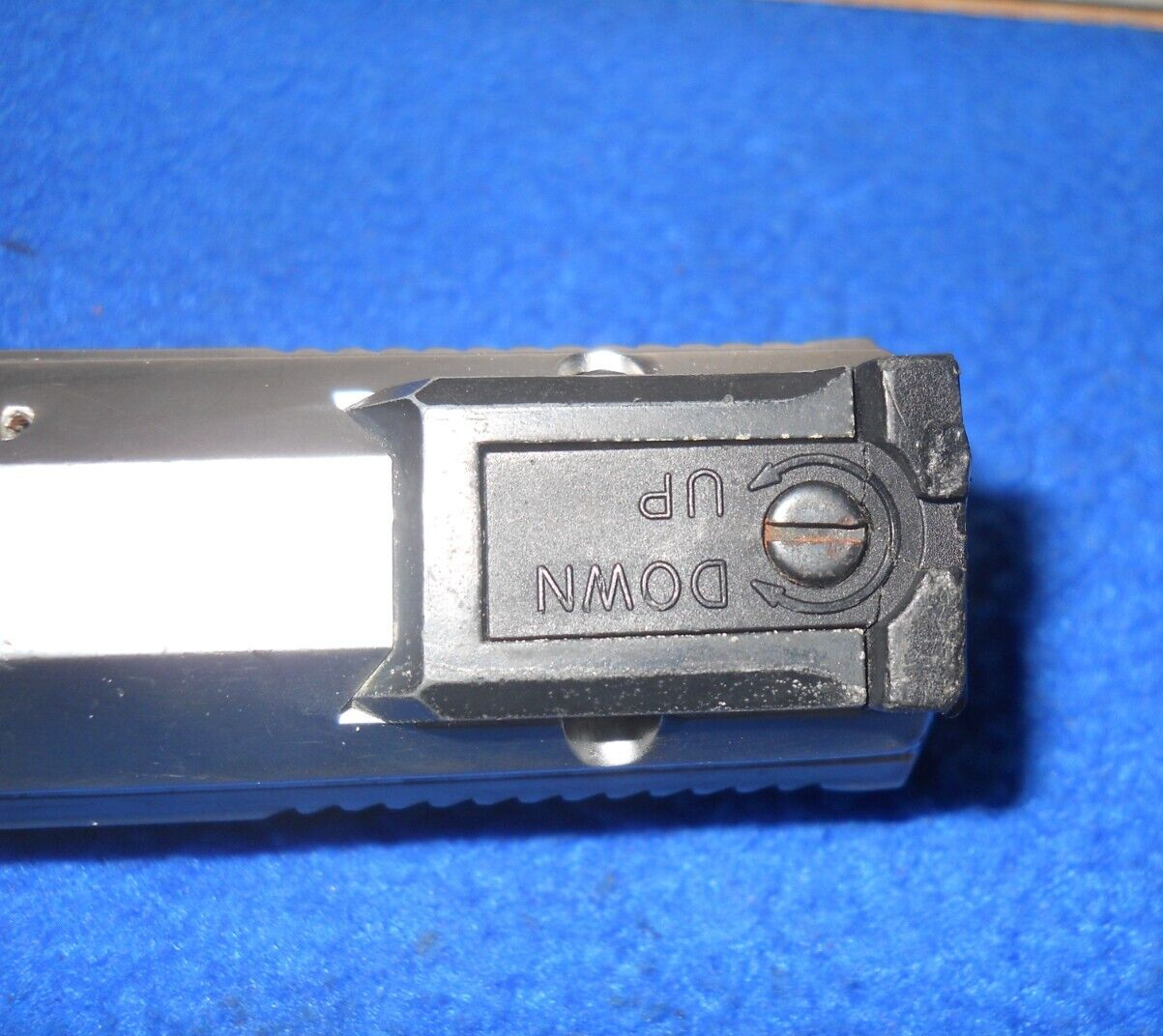 Jennings NINE Bryco Arms 9mm Nickel SLIDE w/ EXTRACTOR, FIRING PIN ...