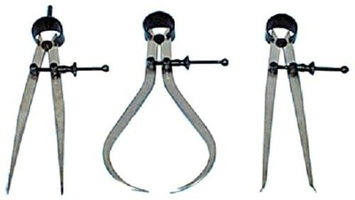 3 Piece 8" Size Inside Outside and Divider Spring Calipers Set 8CS | eBay