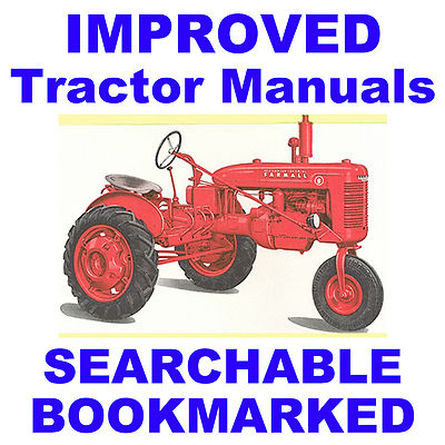 IH FARMALL B, BN SERVICE MANUAL & PARTS Catalog -2- Tractor MANUALS ...