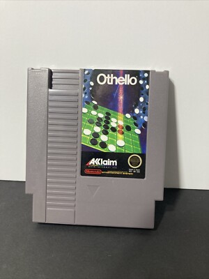 Othello ORIGINAL NINTENDO NES GAME Tested + Working & Authentic! Game ...