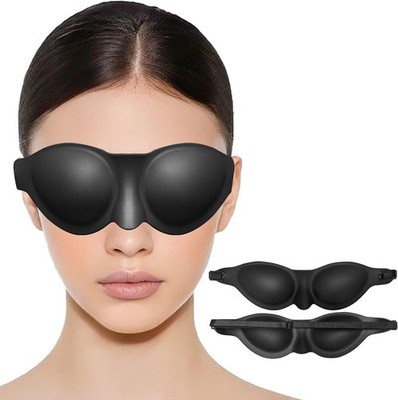 Moisture Chamber Glasses for Dry Eyes,3D Contoured Steep Eye Mask ...