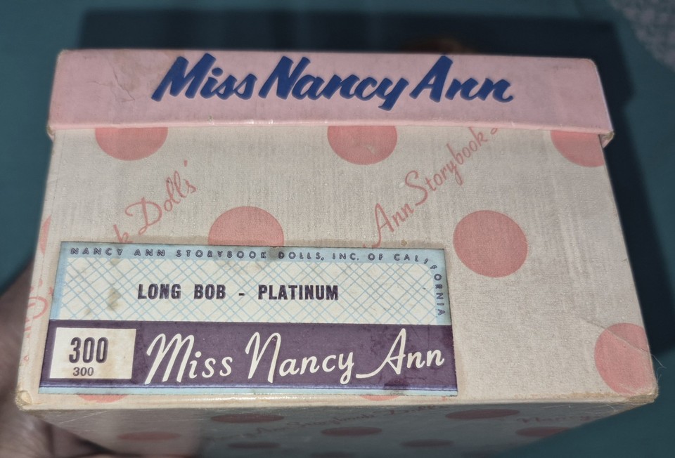Lovely Miss Nancy Ann Doll W/Box Little Miss Revlon Coty Girl Vogue ...