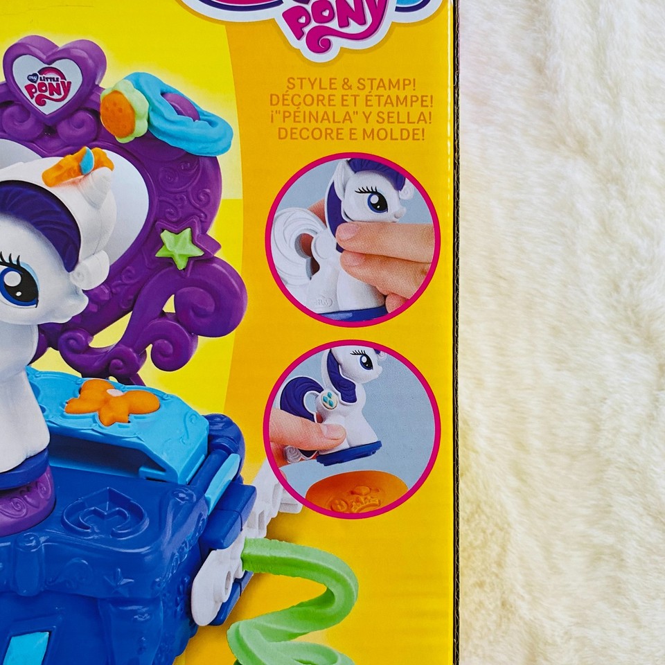 Play-Doh My Little Pony Rarity Style and Spin Playset Friendship is ...