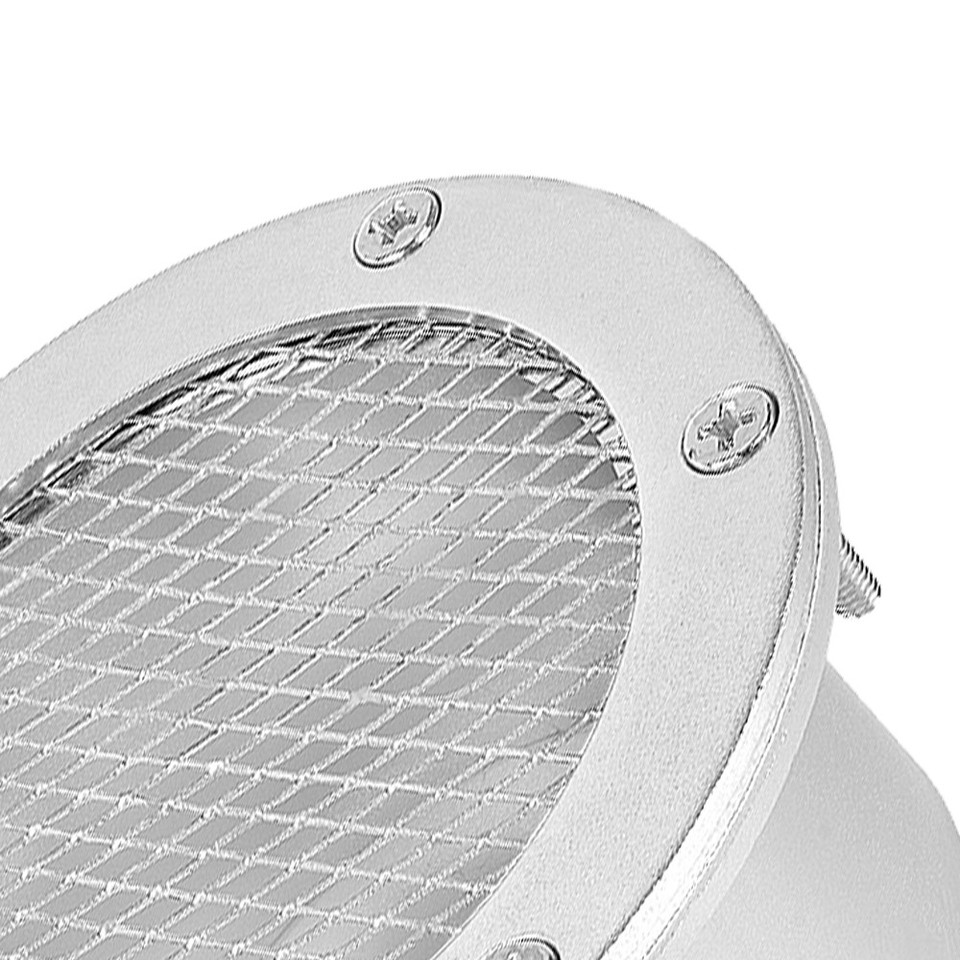 Universal Car Racing Air Duct Grill Bumper Vent inlet Cold Air intake ...