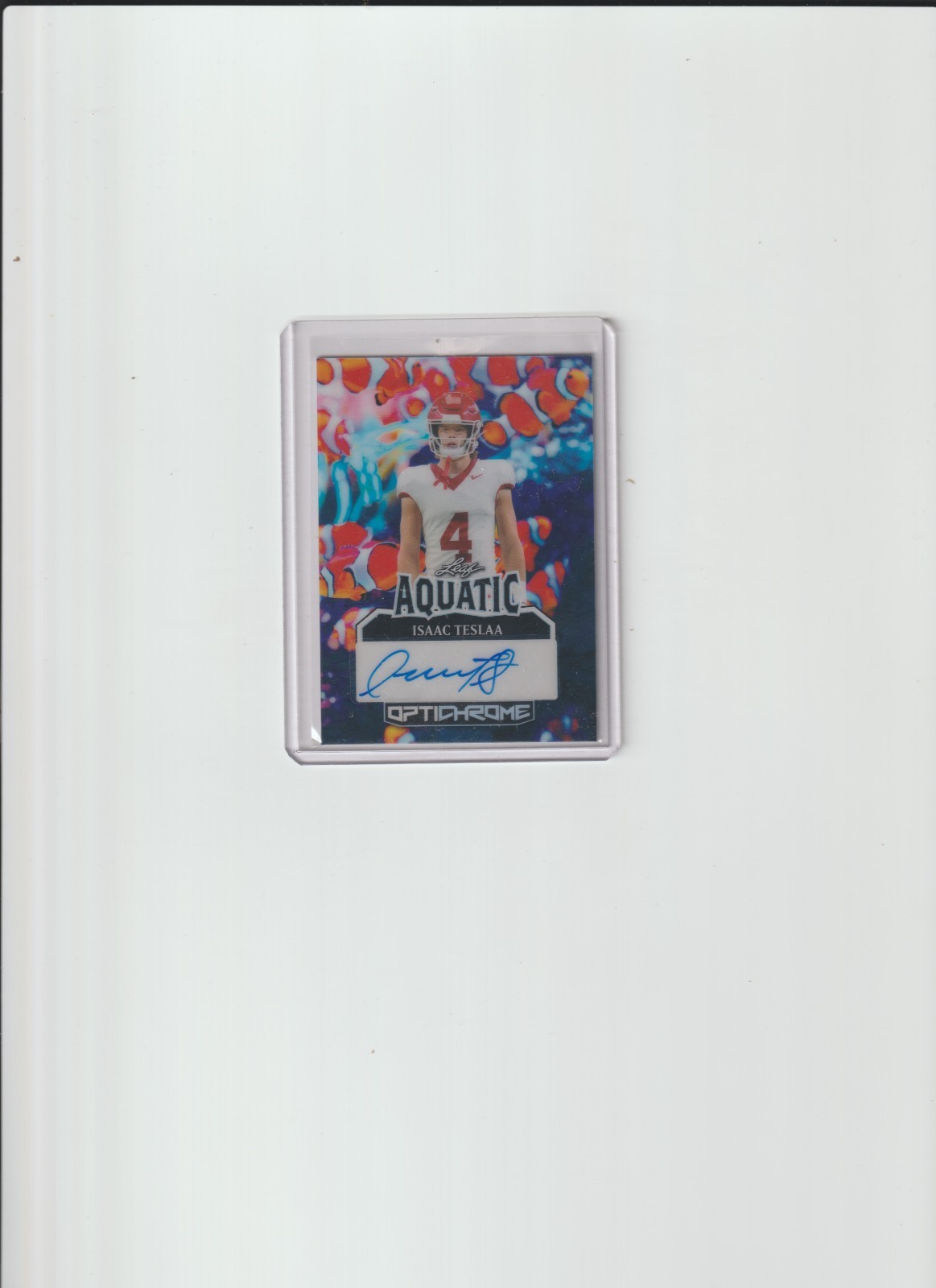 Isaac TeSlaa 2025 Leaf Optichrome #TB-21 Tempest Base - Crystal Black ...