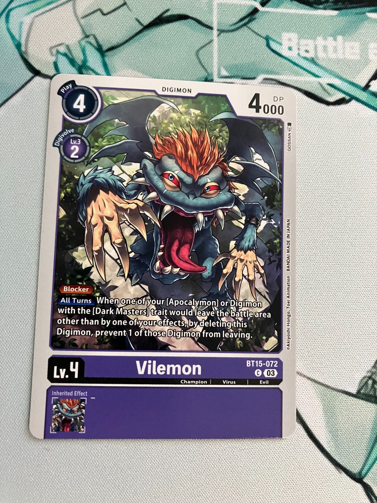 Vilemon BT15-072 C Digimon CCG | Exceed Apocalypse NM | eBay