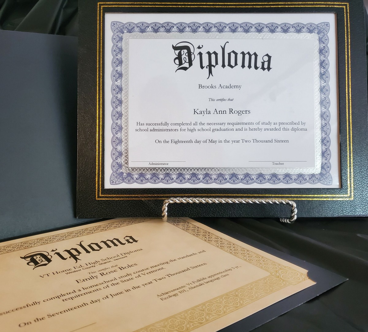 Print And Create A Diploma Free Custom Printable Diploma Certificate