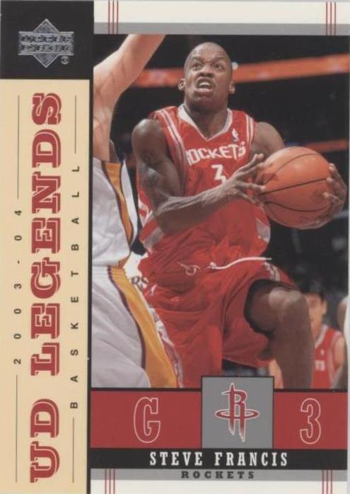 2003-04 Upper Deck UD Legends - Steve Francis #28 for sale online | eBay