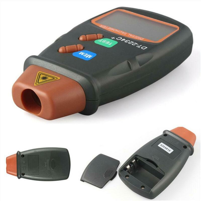 Diagnostic-tool Digital Laser RPM Meter Non-Contact Motor Lathe Speed ...
