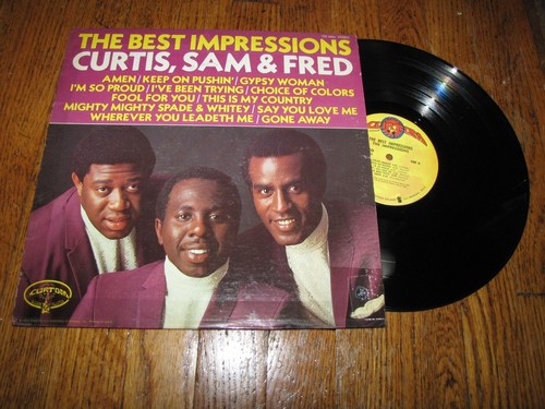 THE IMPRESSIONS - THE BEST IMPRESSIONS - CURTOM RECORDS LP | eBay