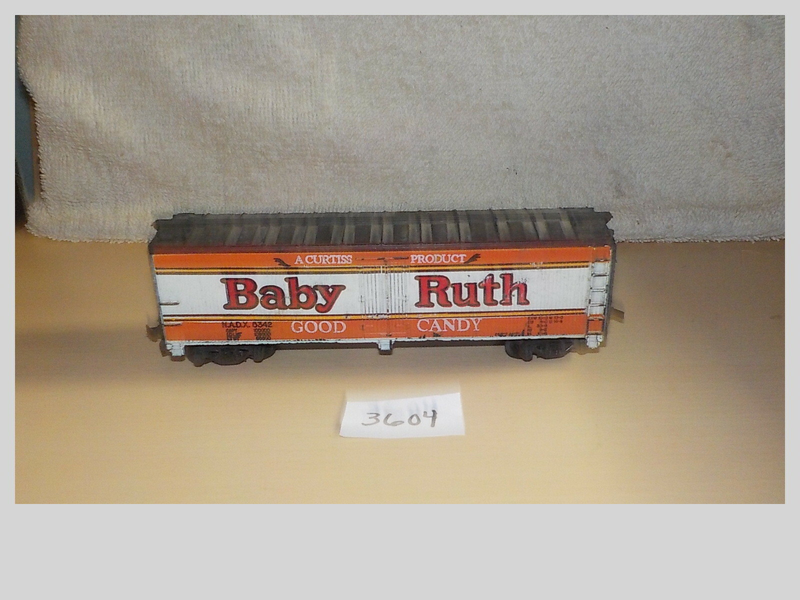 Tyco HO Scale Baby Ruth Good Candy 40' Boxcar NADX #5342 | eBay
