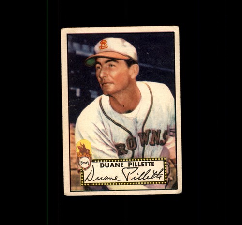 1952 Topps 82 Duane Pillette VG #D440308 | eBay