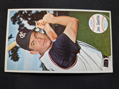 1964 Topps Giant Baseball Card # 15 Jim Gentile - Kansas City Athletics ...