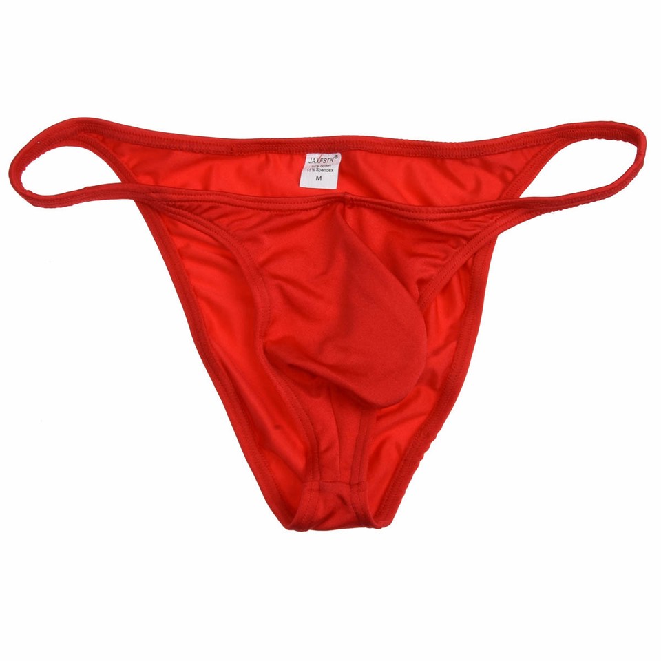 Men Stretchy Brief Posing Trunk Fitness Underwear Beachwear Bikini ...