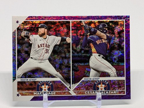 2023 Topps Update Series - Rookie Combos Purple Foil #US318 Matt Gage ...