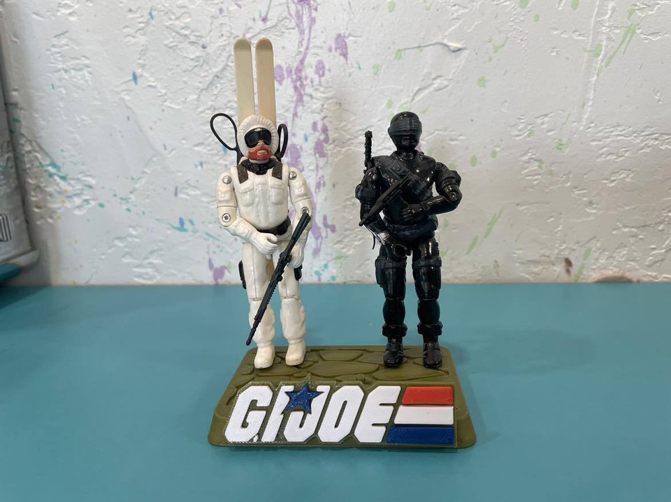 VINTAGE GI JOE Stand Action figure stand | eBay
