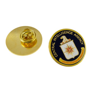 CIA Central Intelligence Agency Federal Government Lapel Hat pin tie ...