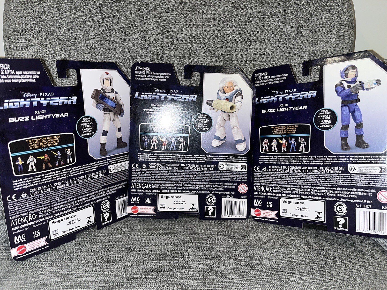 Disney Pixar Lightyear - Buzz XL14 XL01 Figures & Darby Steel Space ...