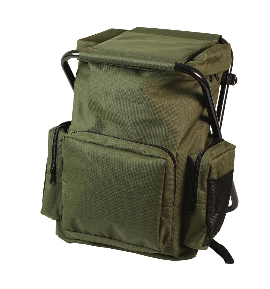 Backpack and Stool Combo Pack -Turns into Stool - Rucksack, Daypack ...