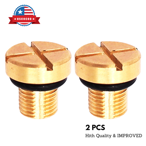 2Pcs Radiator Coolant Hose Bleed Screw Fit for 2010-2013 LR4 Range ...