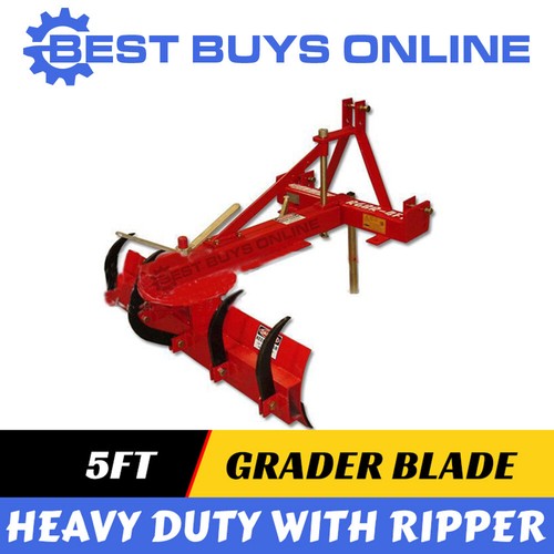 Grader Blade 5 ft with Rippers Heavy duty 1500 mm for Tractor 3 point ...