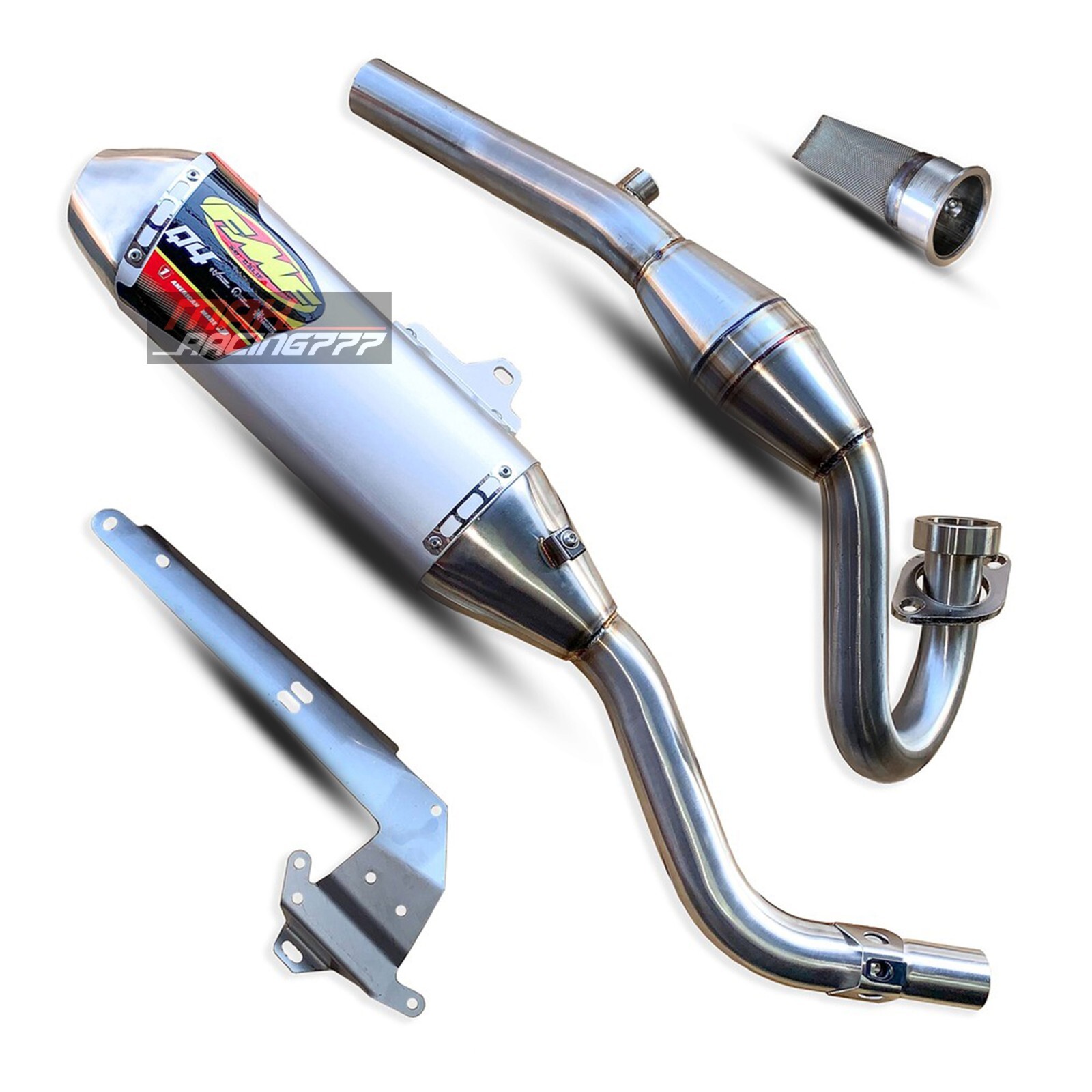 EXHAUST FULL SYSTEM STAINLESS STEEL RACHING HONDA CRF250L CRF250 Rally ...