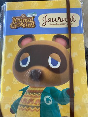 NEW! Animal Crossing New Horizons Journal Lined Notebook with 2021 ...