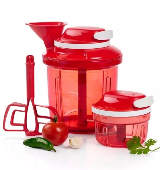 Tupperware Supersonic Chopper System Extra & Compact NEW | eBay
