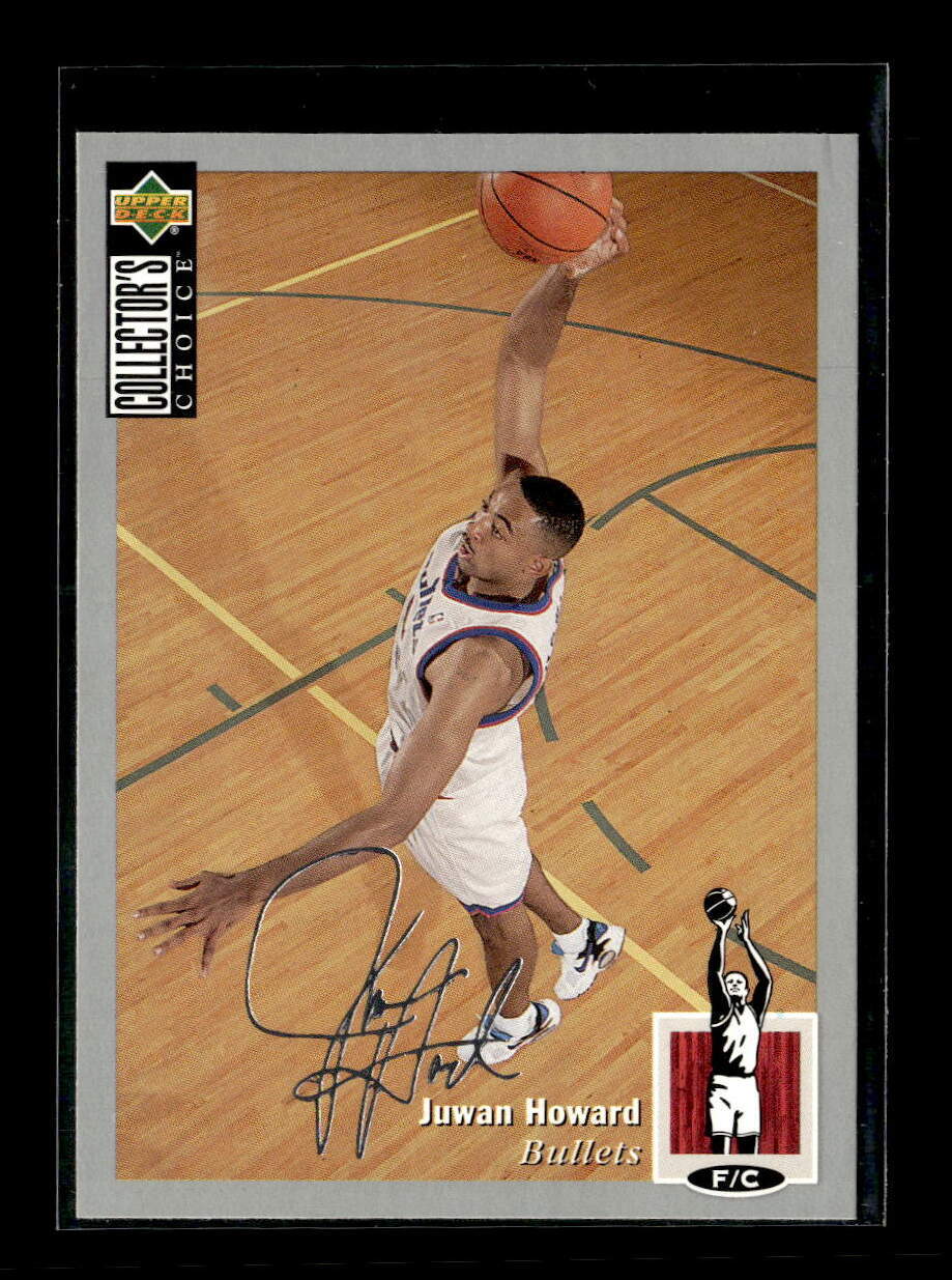 1994-95 Collector's Choice #278 Juwan Howard Silver Signature | eBay