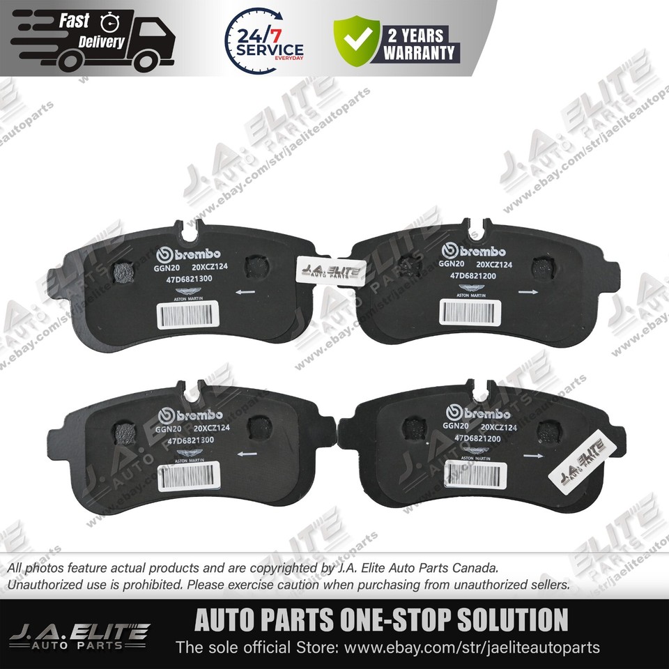 Genuine Rear Brake Pad Kit fits Aston Martin DBX, + FREE SENSOR, MY83-2C562-AD | eBay