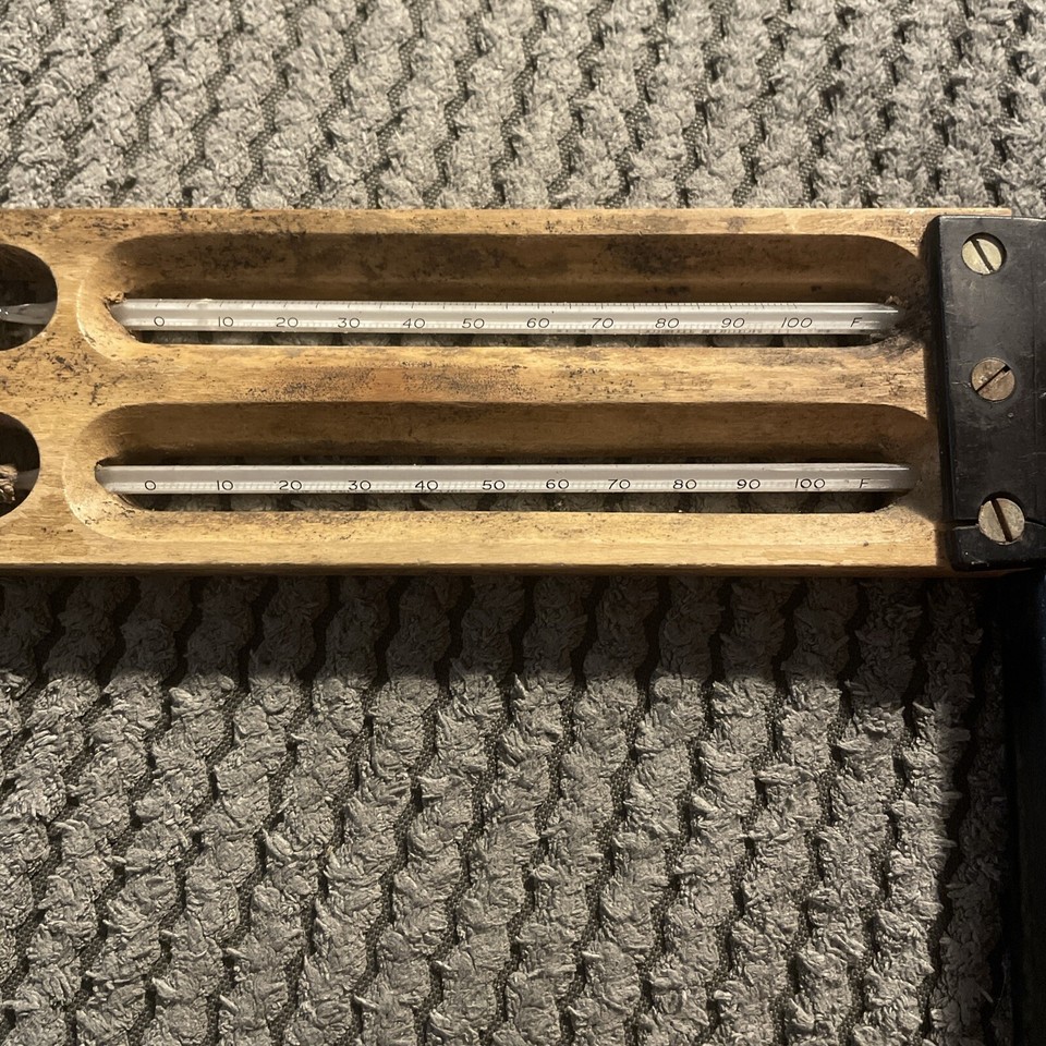 Psychrometer Whirling Hygrometer, Wet / Dry Bulb Thermometer Casella ...