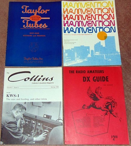 4 Vintage Ham Radio Publications--Dayton; Collins; Taylor; ARRL | eBay