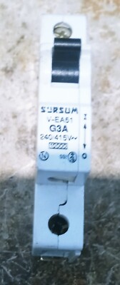 Sursum V-EA51-G15A Circuit Breaker 1P 15A 240/415V NEW!!! with Free ...