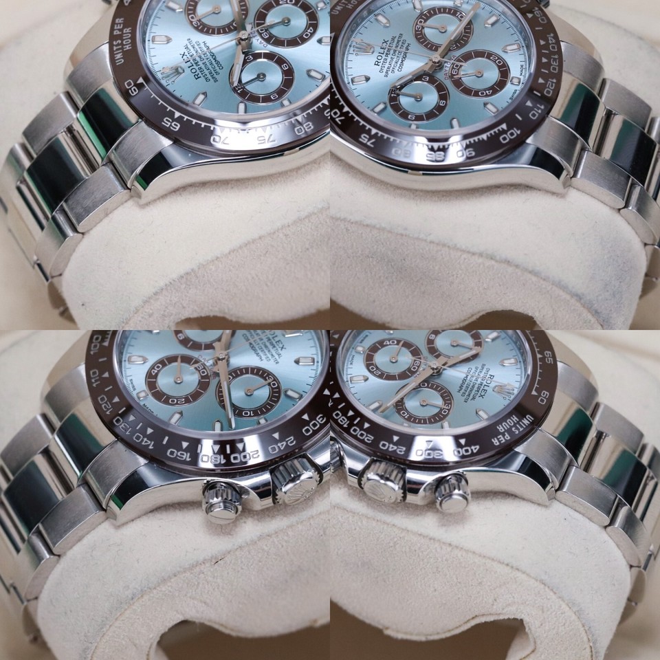 Rolex Cosmograph Daytona Complete Mint 40mm Platinum Oyster Ice Blue ...