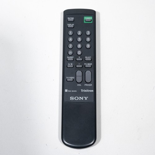 Genuine Sony RM-849S Trinitron TV Remote Control - Tested & Working! | eBay