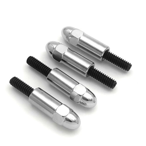 SB Chevy Valve Cover Bolts Acorn Style Nut 1/4"-20 Studs SBC 283 327 ...