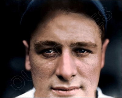 Lou Gehrig Photo 8X10 - Yankees COLORIZED #21 FREE SHIPPING | eBay