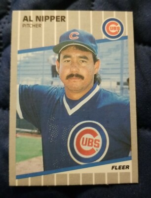 1989 Fleer Baseball Card #433 Al Nipper - Chicago Cubs | eBay