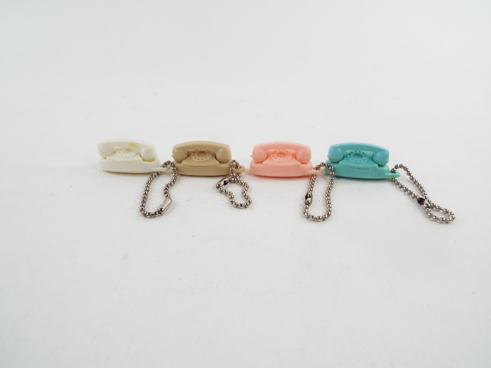 Vintage Princess Phone Rotary Dial Telephone Keychains Lot of 4 | eBay