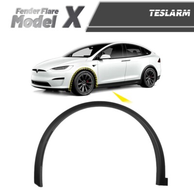 Front Left Wheel Eyebrow Arch Trim Fender For Tesla Model X 2023-2024 ...