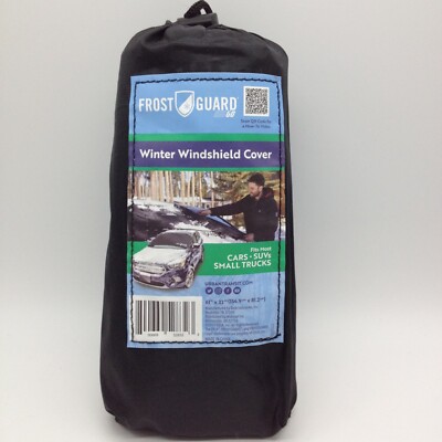 Frost Guard Plus Winter Windshield Cover Fits Most Cars, SUV's, Small ...
