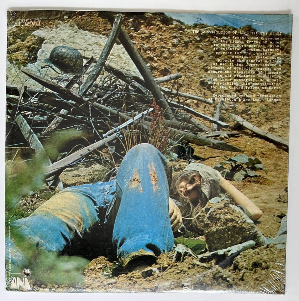 Warm Dust Peace For Our Time Original 1971 Uni Lp Jazz/Prog Rock Sealed ...