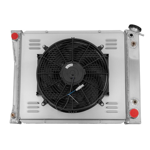 4Row Radiator Shroud Fan For 1985-1993 Chevy GMC C/K 1500 2500 R2500 ...